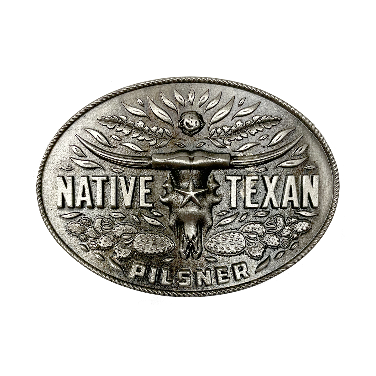 Native Texan Belt Buckle – Independence Brewing